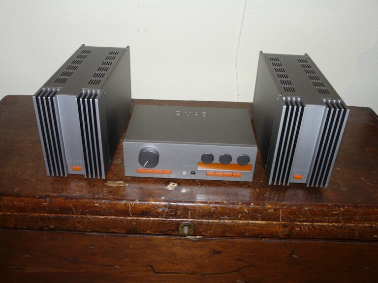 Quad 33 Pre Amp + Two Quad 303 Power Amps, 6 Months Old! - Hifi Lounge